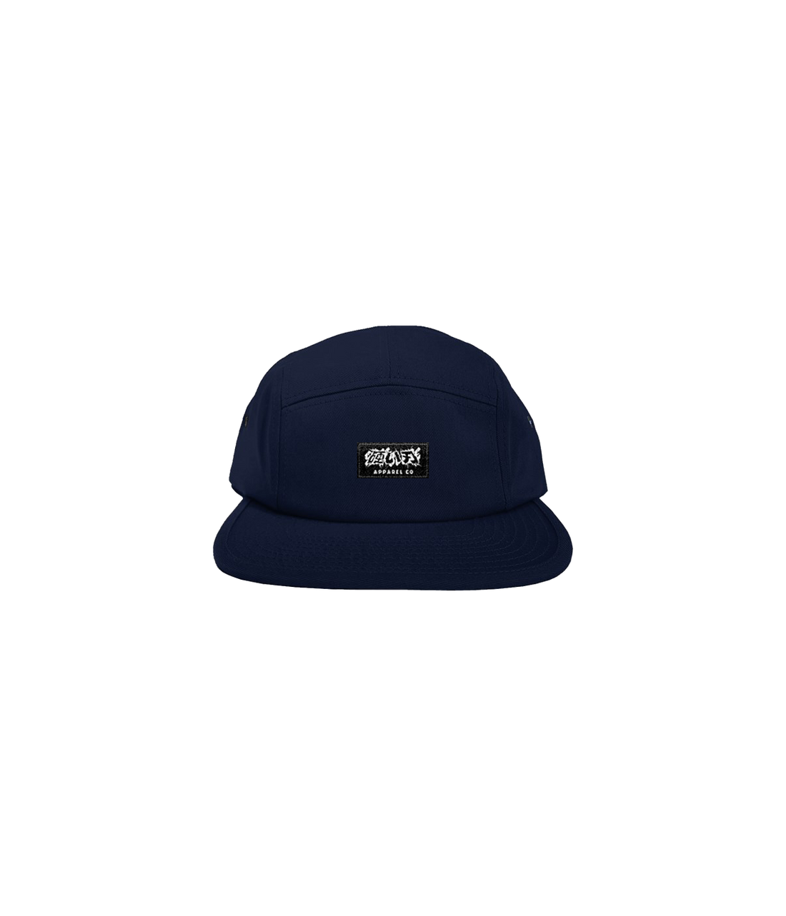 5 Panel Hat - Navy : Stiff Blade Apparel Co.